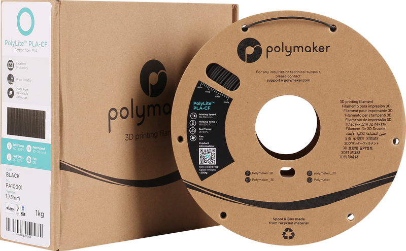 Polymaker PolyLite™ PLA-CF, 1kg - Majkl3D