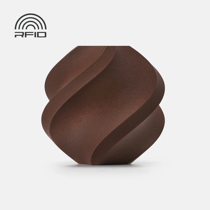 Bambu Lab filament PLA Wood, 1kg with spool | Rosewood - Majkl3D